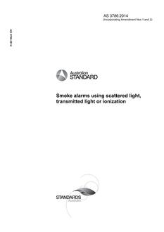 AS 3786:2014 PDF - Australia Standards Download
