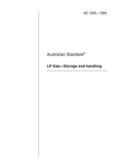 AS 1596-1989 PDF - Australia Standards Download