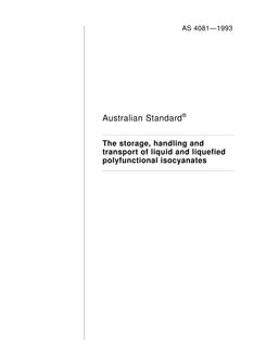 AS 4081-1993 PDF - Australia Standards Download