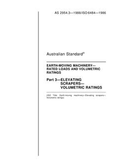 AS 2954.3-1988 PDF - Australia Standards Download